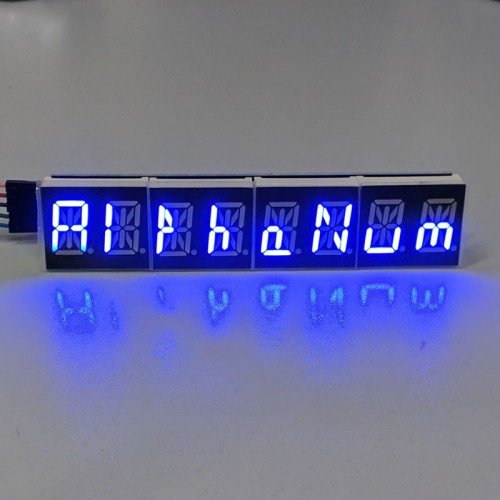 HT16K33 AlphaNumeric 0 54 8 Digit 14 Segment LED I2C Interface HT16K33 AlphaNumeric 0 54 8 Digit 14 Segment LED I2C Interface